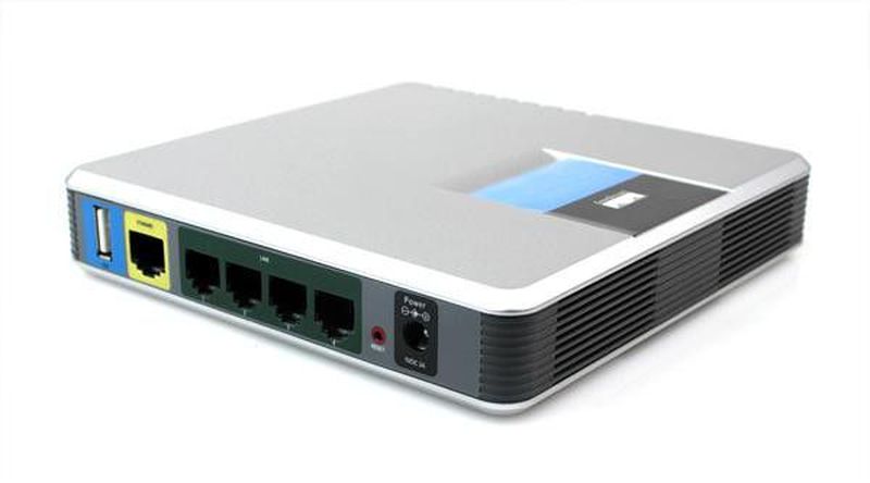 Voip Cisco Linksys SPA400 4 FXO Port Gateway
