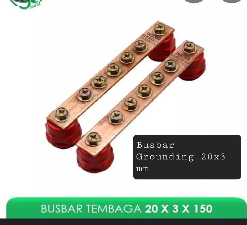 Busbar Grounding 20x3 mm