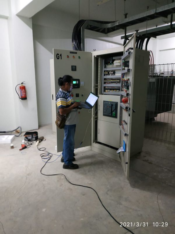 Pengecekan Panel Sinkron dan ATS