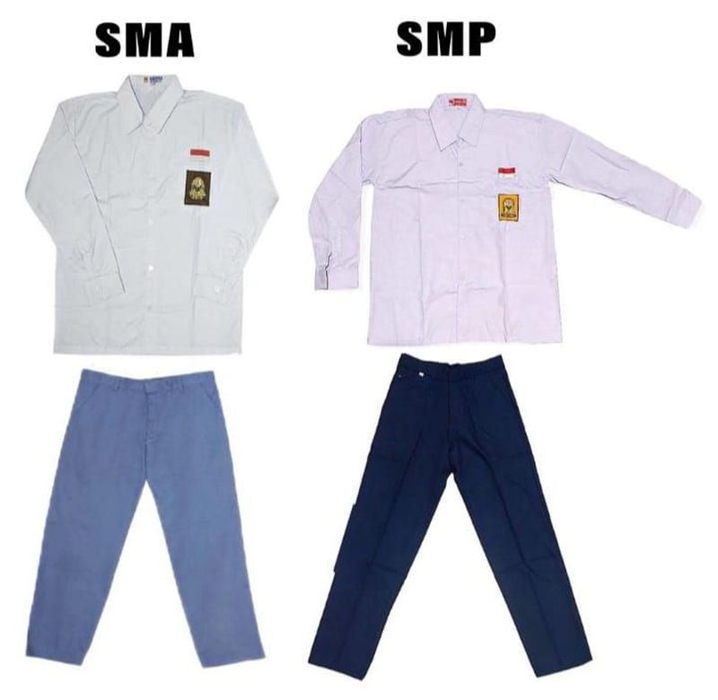 Baju Seragam SMP SMA