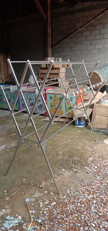 Jemuran Stainless Steel 12 Palang