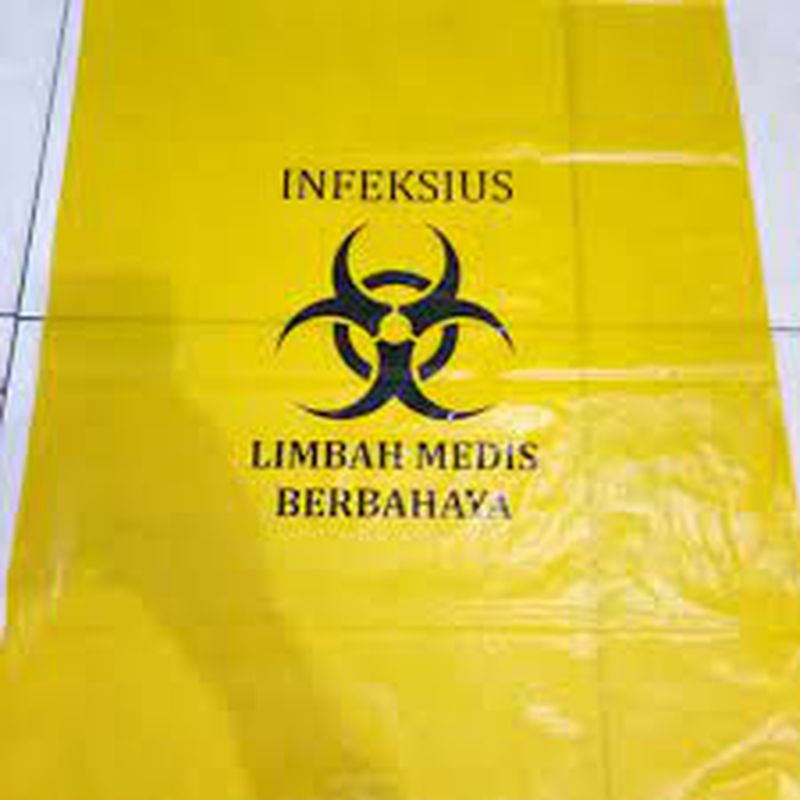 PLASTIK LINEN INFEKSIUS BESAR (KUNING)