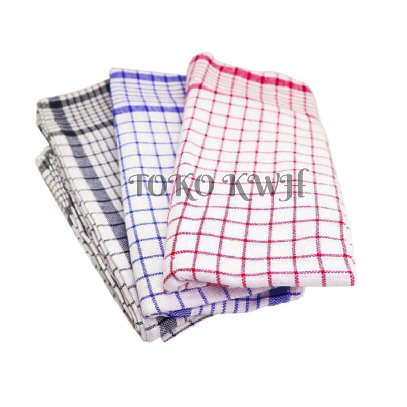 Lap Piring Kecil / Lap tangan kotak /serbet kotak /lap dapur