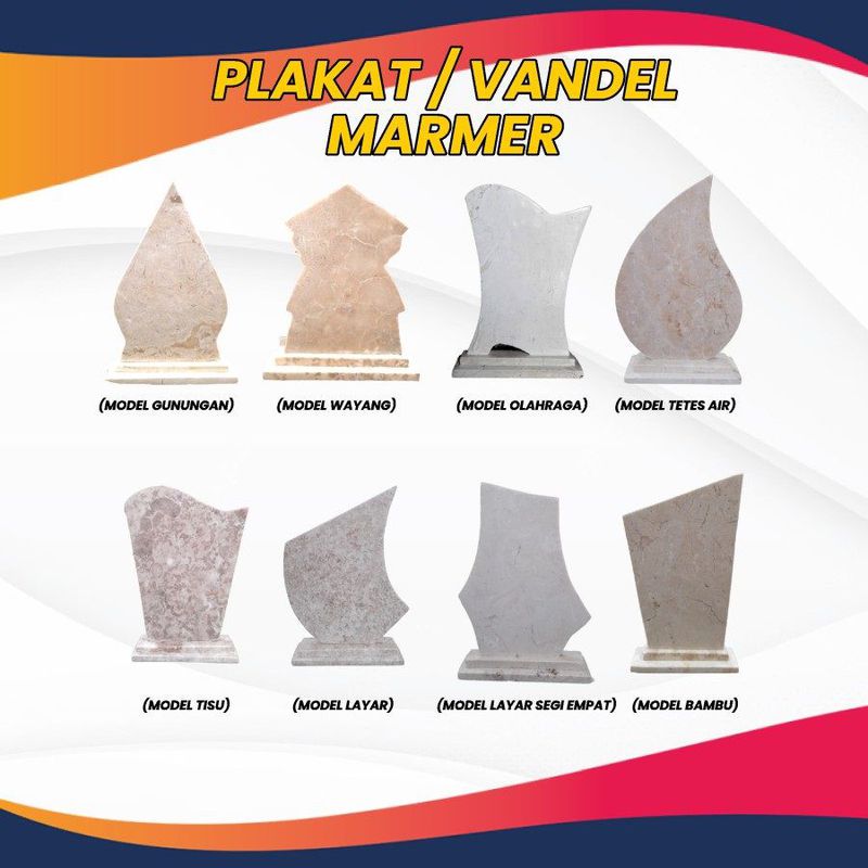 PLAKAT MARMER FREE STIKER