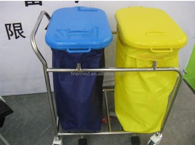 TROLY PENAMPUNG LINEN KOTOR INFEKSIUS