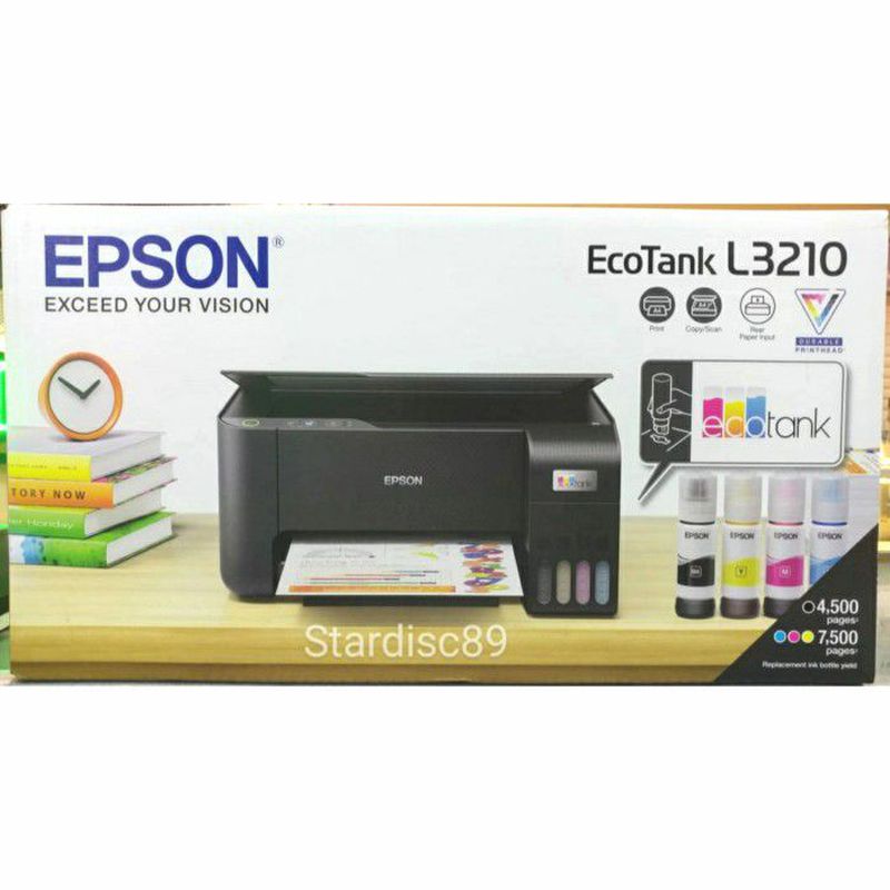 EPSON L3210 + 4 PAKET TINTA