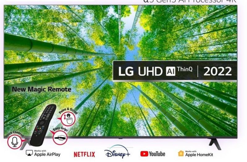 LG 65UQ8000 - LED SMART TV 65 INCH MAGIC REMOTE 65UQ8000