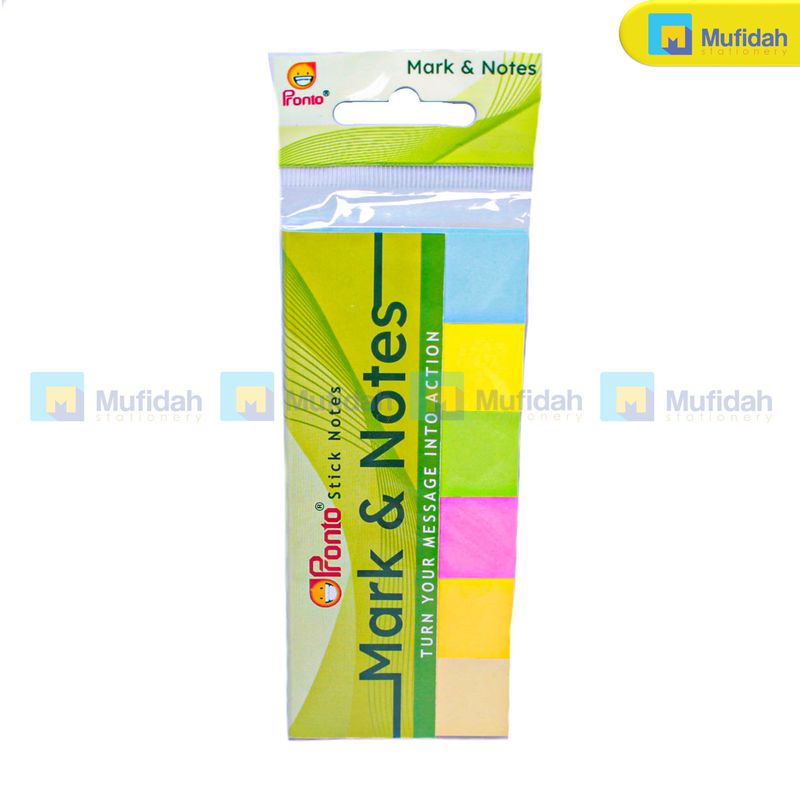 Pembatas Kertas / Stick Notes Hopax Sign Here Mark & Notes PSN25 Pronto ...