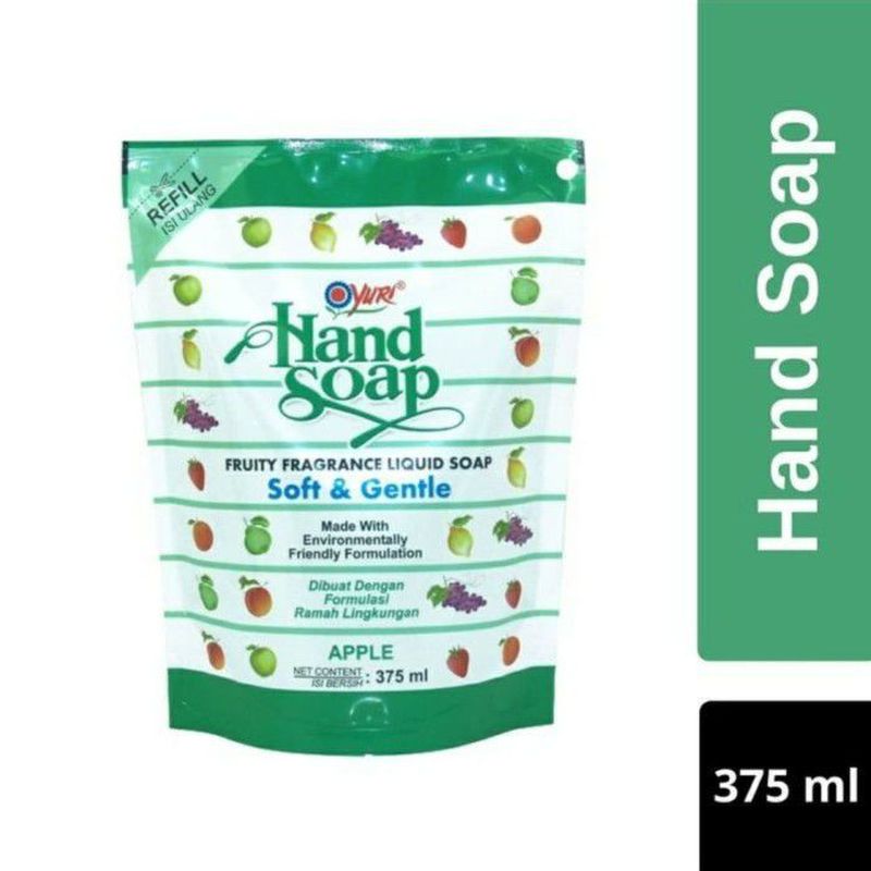 Handsoap Yuri Apple Refill 375 ml