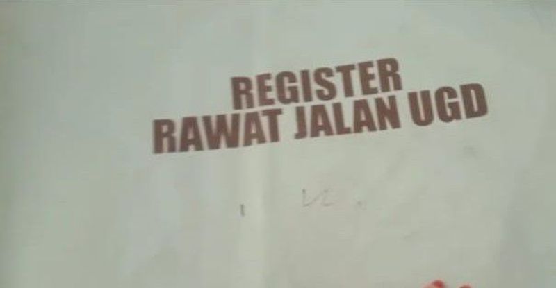Buku Register Rawat Jalan UGD