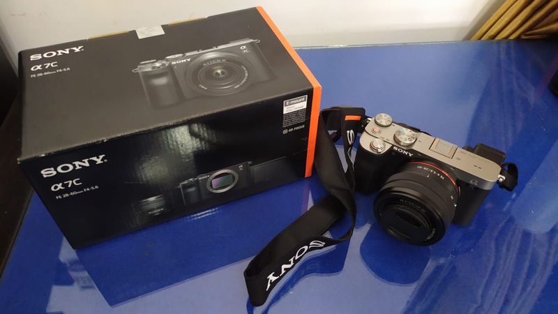 Sony Alpha ILCE A7C A 7C+ body Only mirrorless Camera - Silver