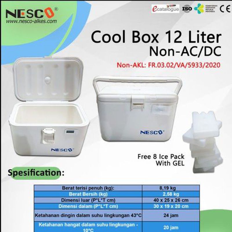 Nesco Box vaksin 12 liter