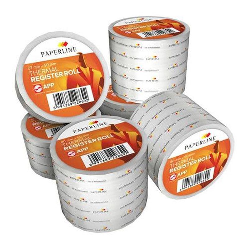 Paperline Kertas Thermal / Termal Papper Roll 57x50