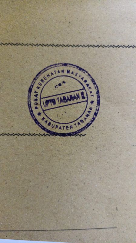 stempel (puskesmas tabanan 2)