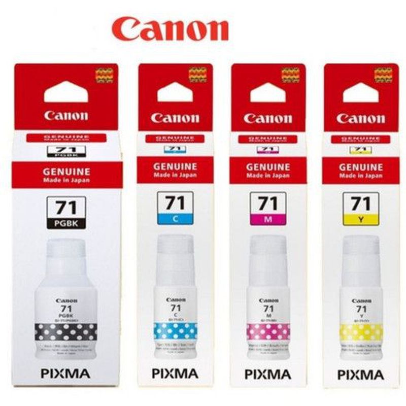Tinta Canon GI-71 Original - Kuning