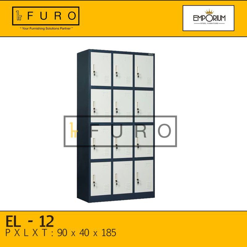 Locker Besi 12 Pintu EMPORIUM EL - 12