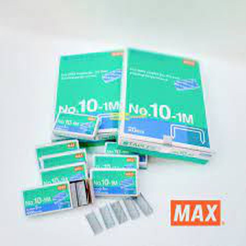 ISI STAPLES MAX KECIL NO. 10 [ 20 / PACK ]