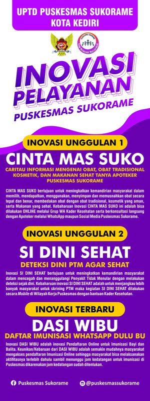 (Pre Order) Roll Banner Inovasi Pelayanan