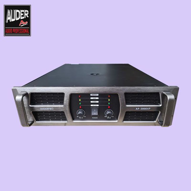 AuderPro AP-2000XP Power Amplifier 2x 2000 Watt