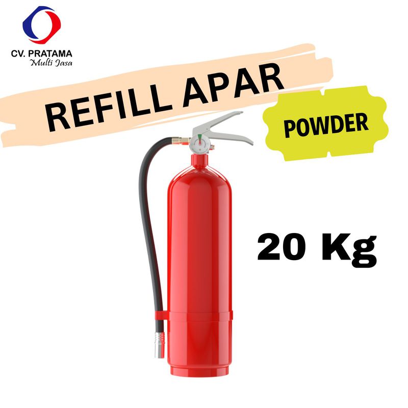 Jasa Isi Ulang APAR 20 kg Powder