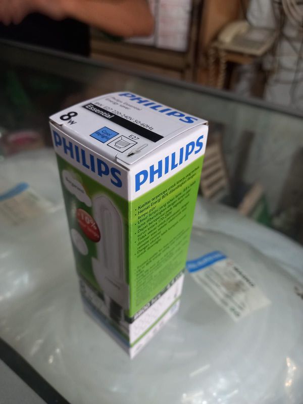 Lampu PL 8w Philips