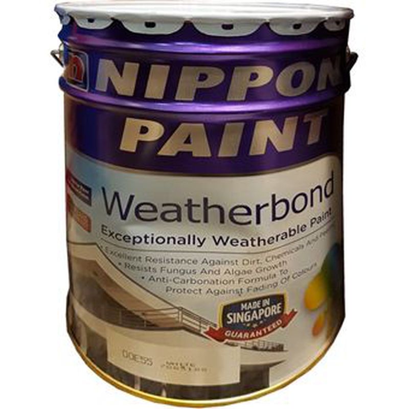 Cat dinding Weatherbond Nippon ex. Singapore @ 20 kg