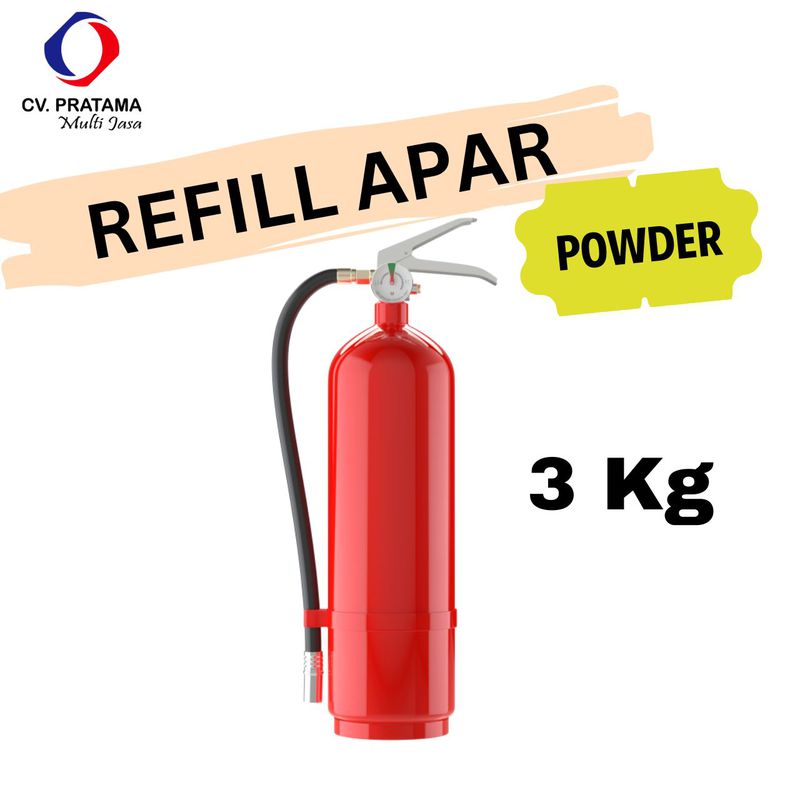 Jasa Isi Ulang APAR 3 kg Powder