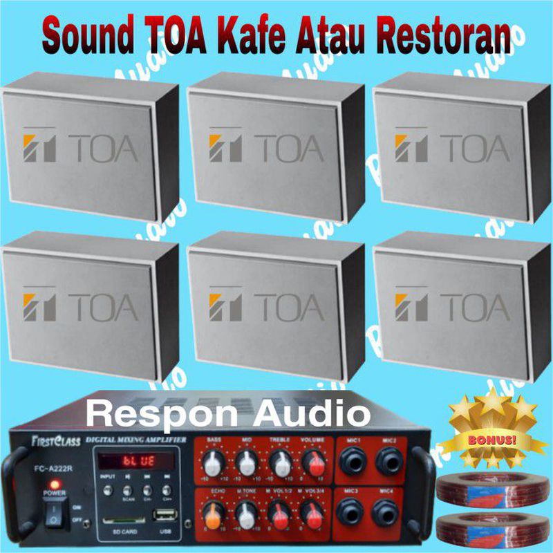 Paket Sound System Cafe