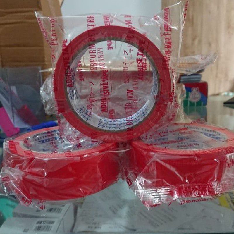 Lakban Merah Seikimori 48mm