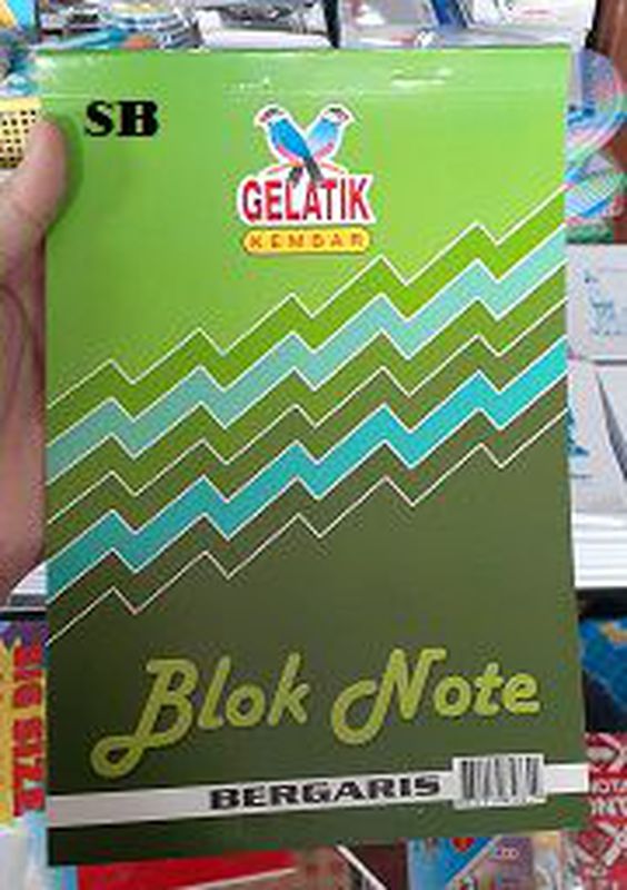 GELATIK KEMBAR BLOKNOTE A5 BERGARIS