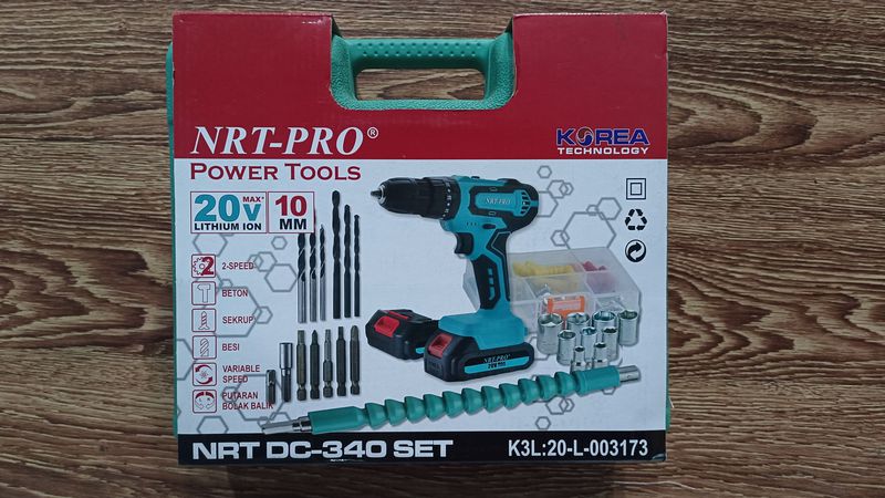Bor Cordless NRT-PRO DC340 set