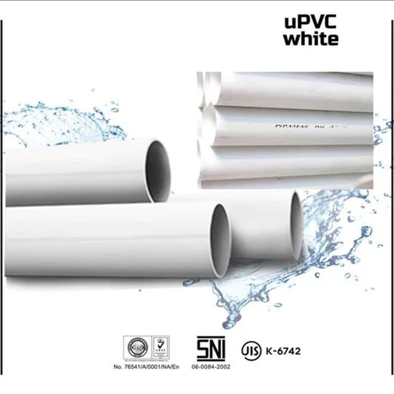 PIPA PLASTIK PVC (UPVC) 3" X 4M
