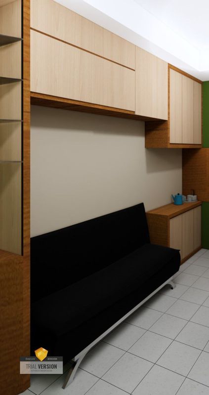 Pembuatan Lemari Kayu Bermotif HPL - Peraduan Crem