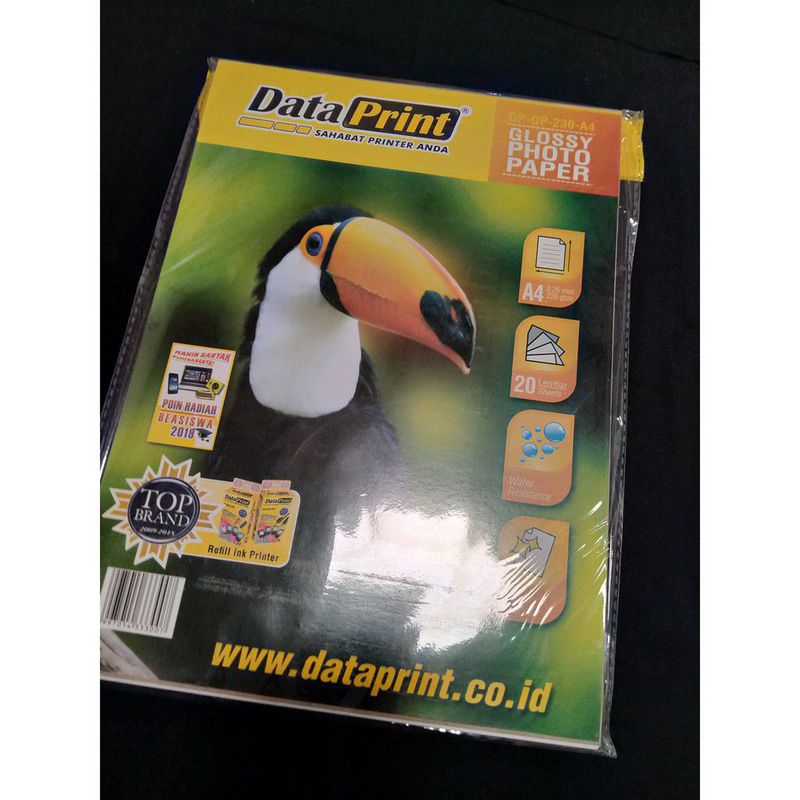 KERTAS FOTO DATAPRINT GLOSSY 230GR