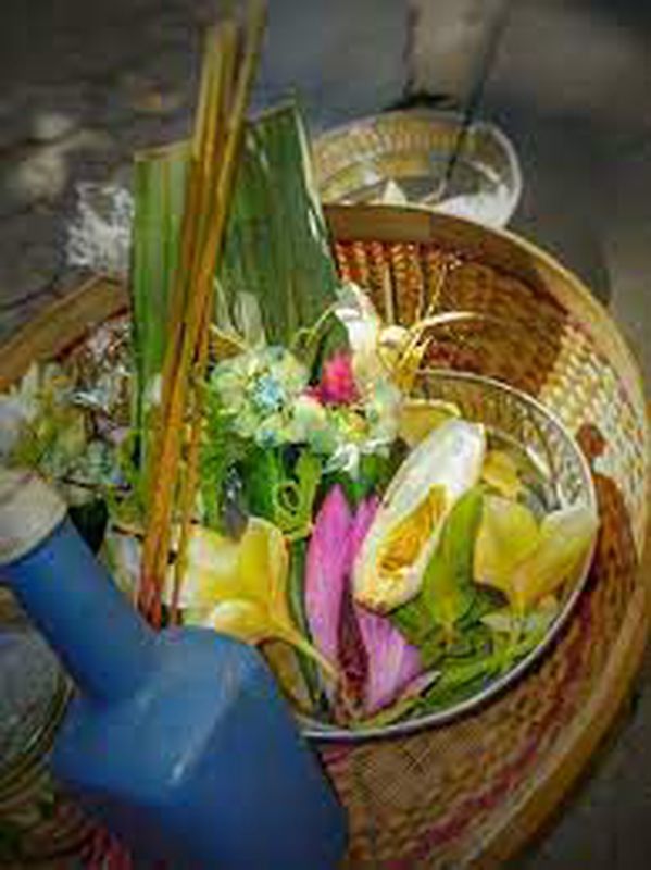 Dupa dan bunga sembahyang