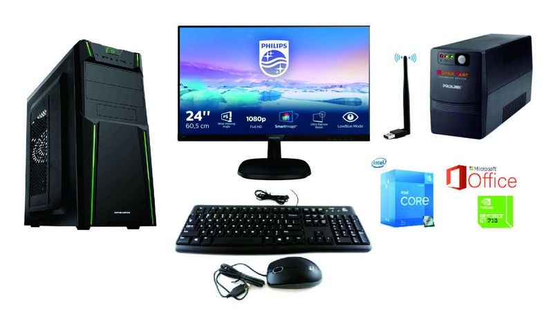 Komputer PC Philips 24 Inch - Core i5-12400F / RAM 8GB / VGA 2GB / HDD ...