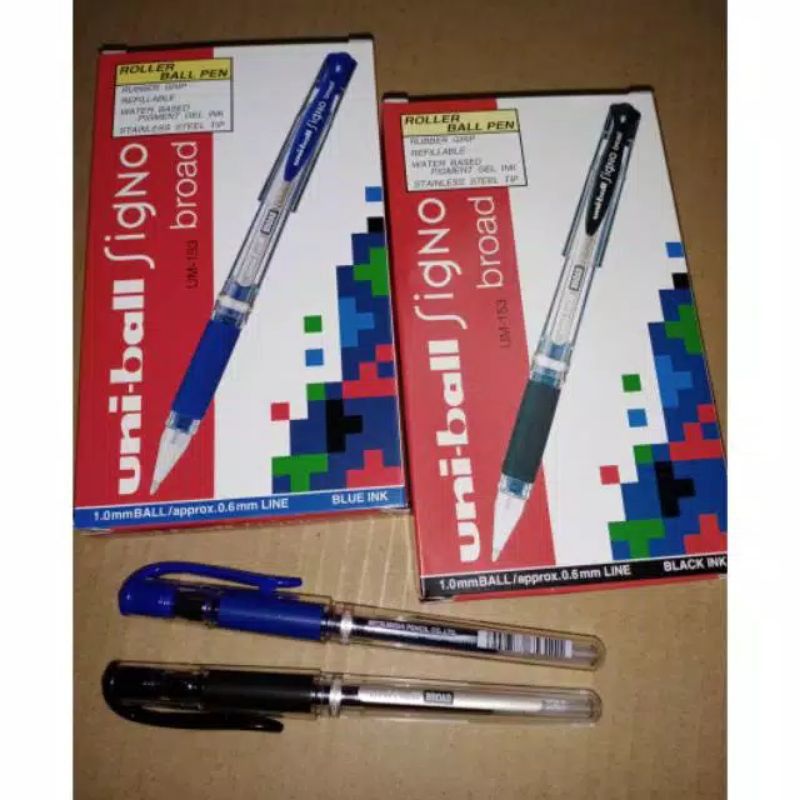 Ballpoint Signo - Biru