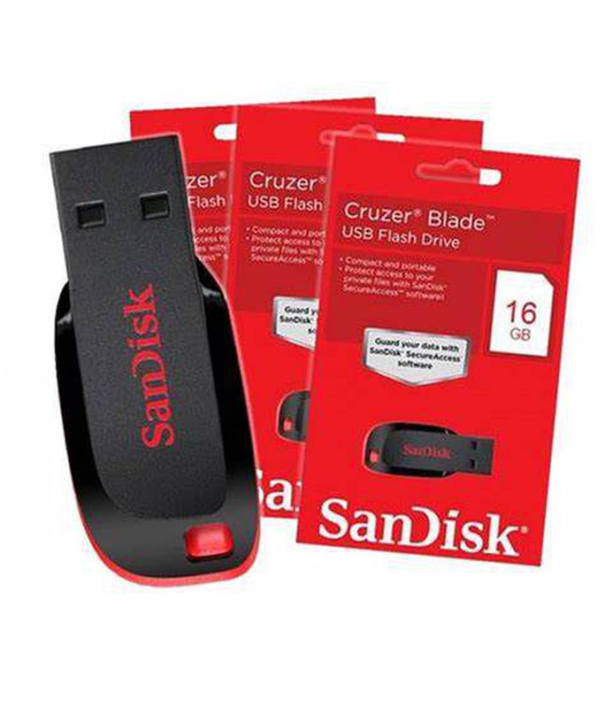 Flashdisk SanDisk Cruzer Blade USB Flash Drive 16GB