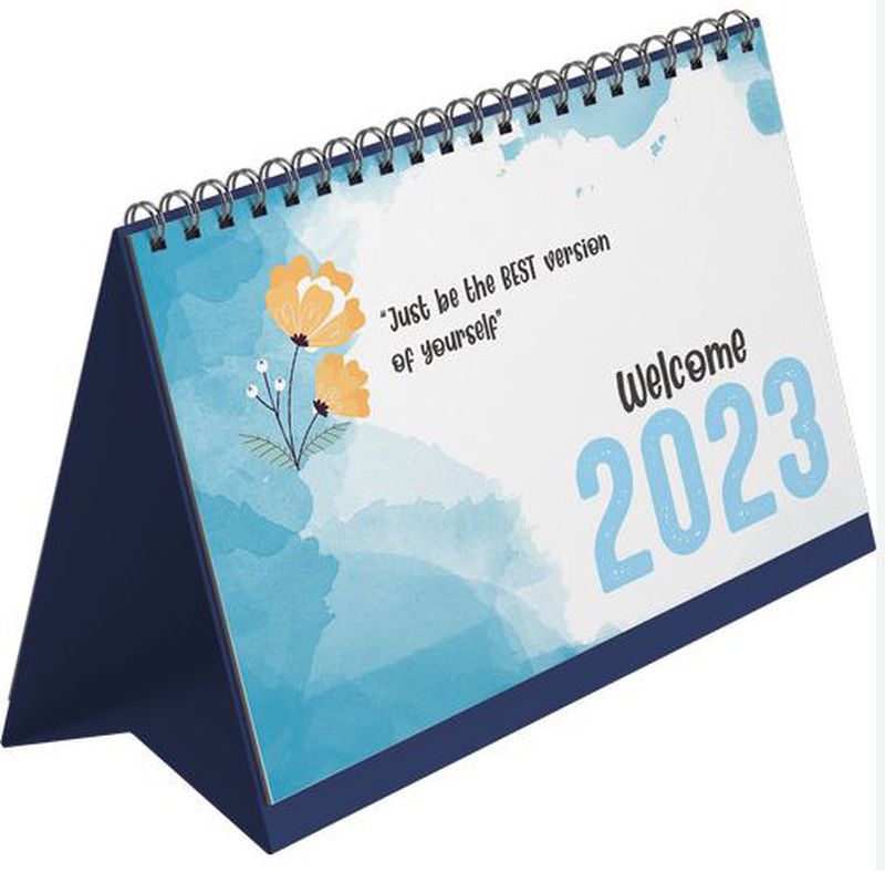 Kalender Duduk Custom