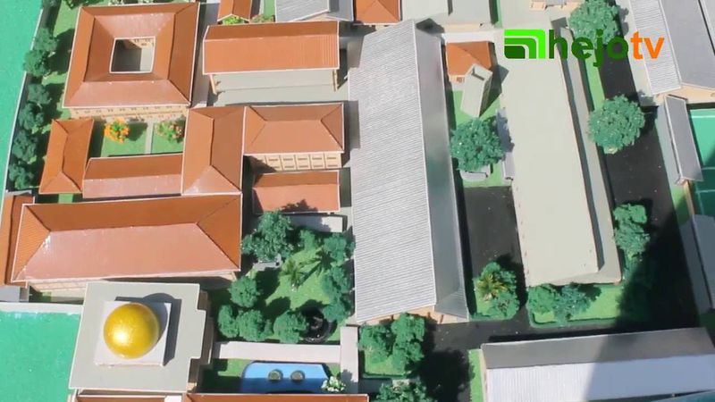 maket sekolah atau gedung