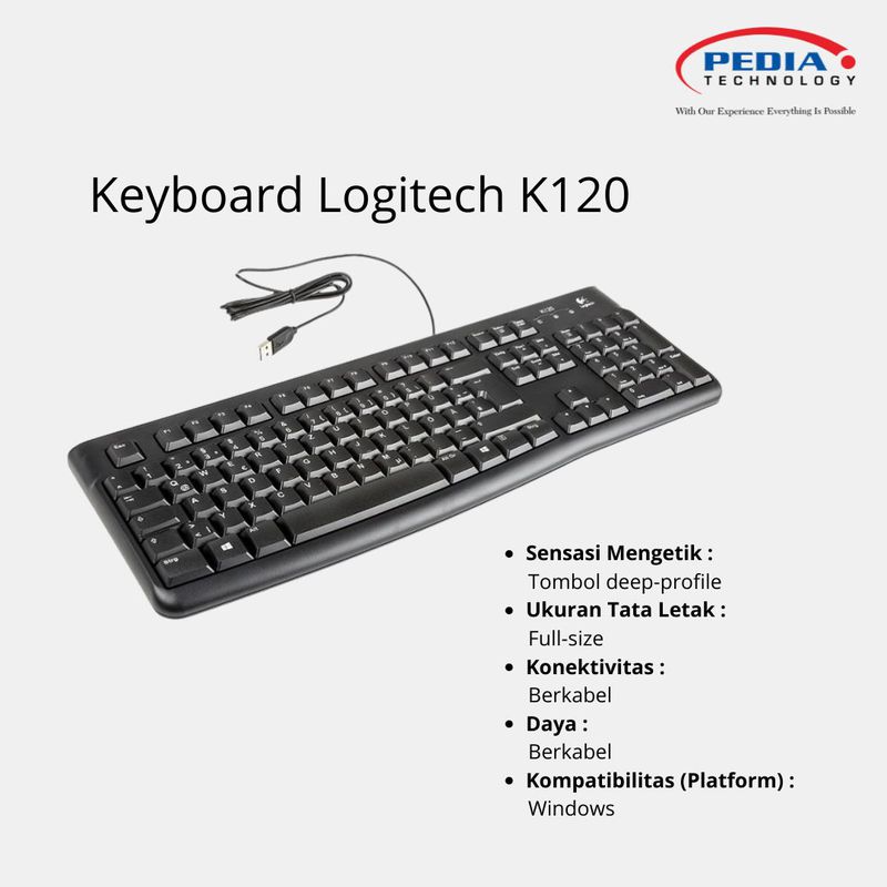 Keyboard logitech K120