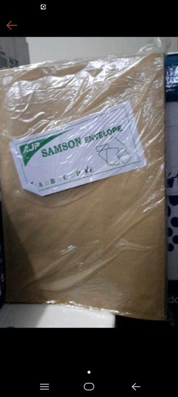 pencetakan amplop coklat samson 27cm x 40cm