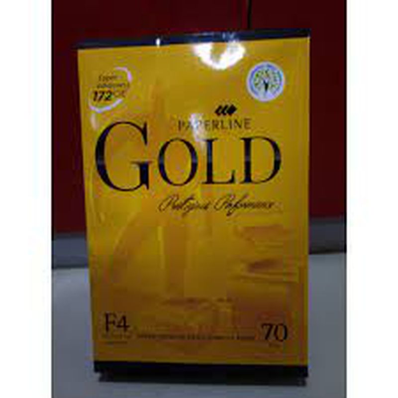 KERTAS HVS F4/70GSM-500 PAPERLINE GOLD