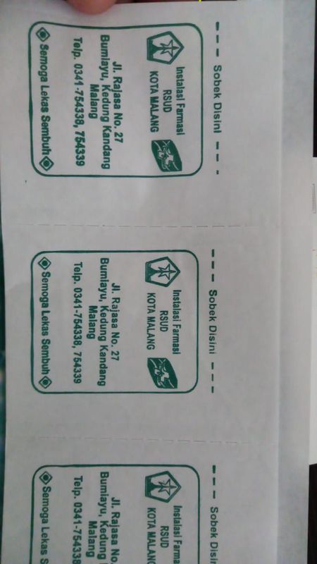 Medicine Packet (kertas Bungkus Puyer)