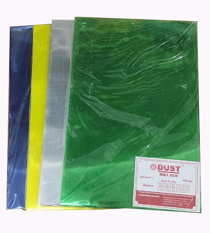 Plastik Jilid / Cover Jilid Mika - Merah