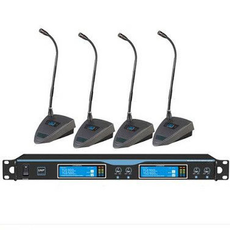 1 SET MIC CONFERENCE WIRELES + 1 UNIT PORTABLE WIRELES DAN PERLENGKAPANNYA