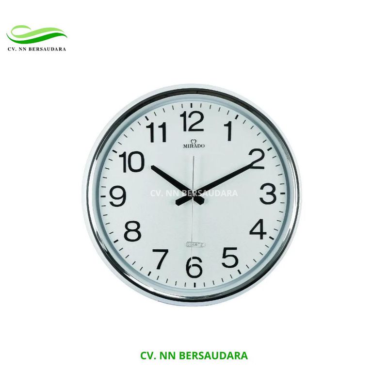Jam Dinding Polos Mirado MQ3881 - Putih