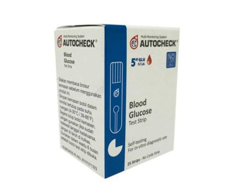 Stik Autocheck Glukosa @25