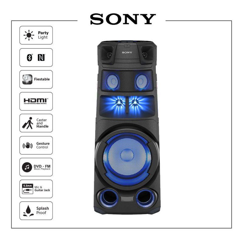 Speaker SONY MHC-V83D High Power Audio System with BLUETOOTH