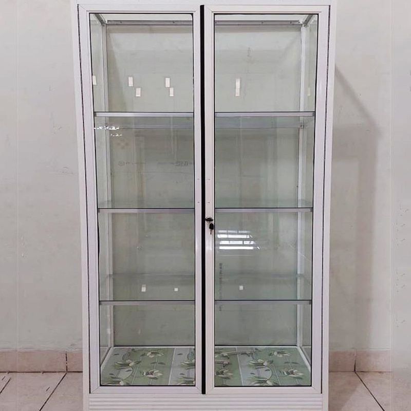 Lemari Kaca Aluminium